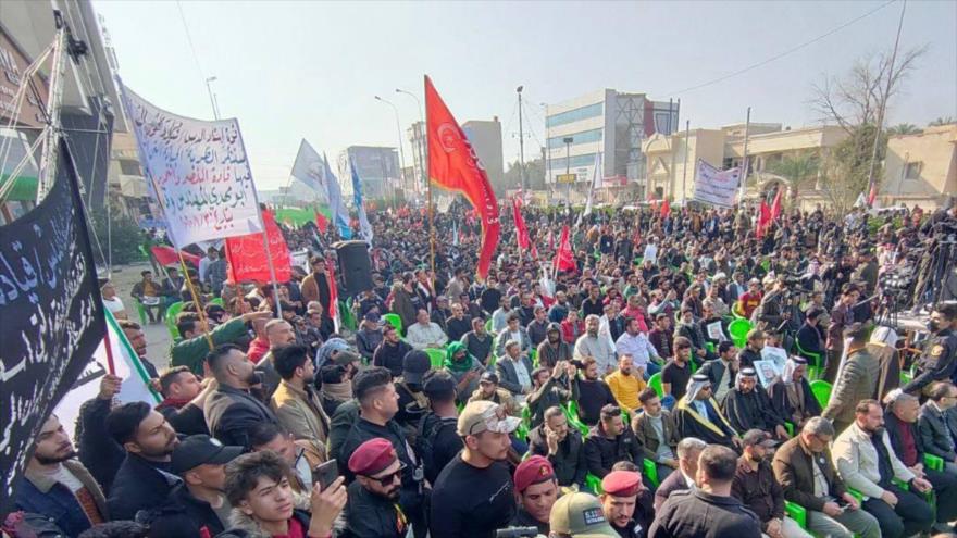 Recuerdan en Basora de Irak el martirio de Soleimani y Al-Muhandis ...