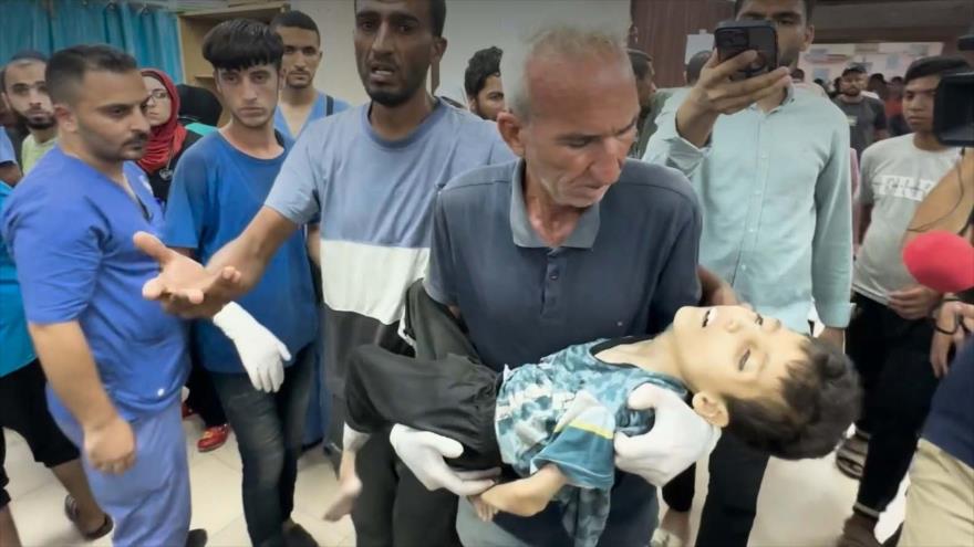 Otro niño palestino, víctima de guerra de hambre de Israel en Gaza ...
